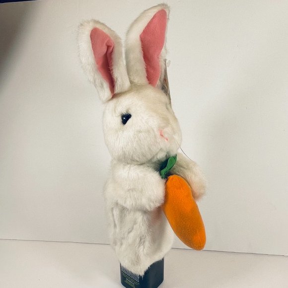 Dakin | Toys | Vintage Dakin White Bunny Rabbit Hand Puppet With ...